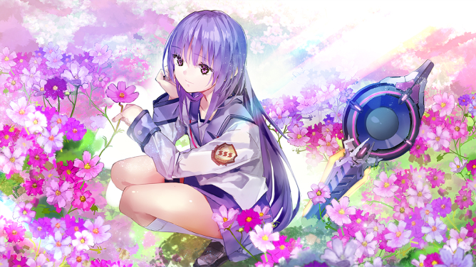 헤븐 번즈 레드 x Angel Beats! 콜라보